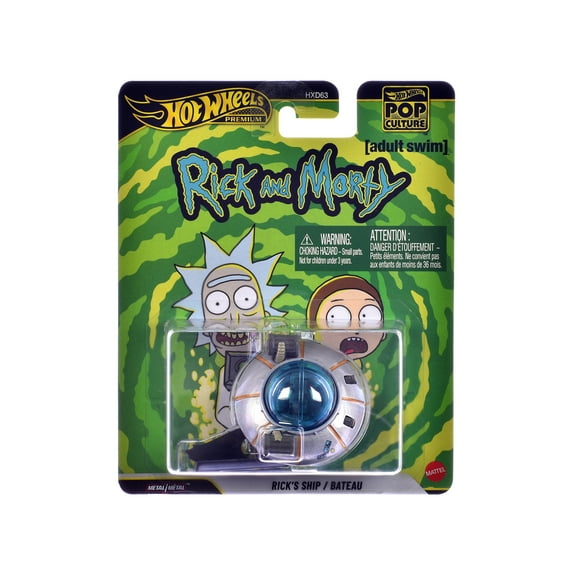 Rick's Ship Silver "Rick and Morty" (2013-Current) TV Series "Pop ...