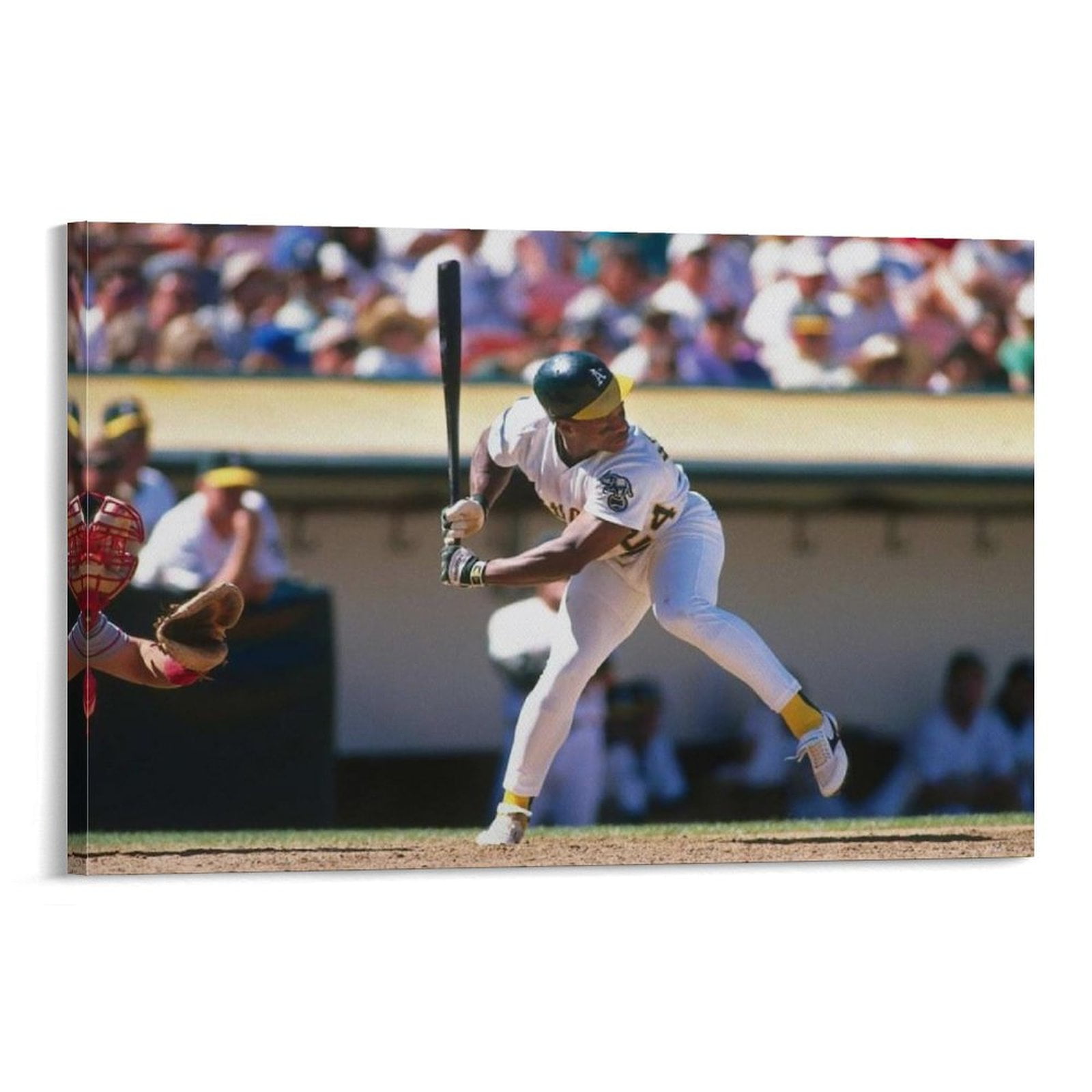 Rickey Henderson Canvas Poster Posters Wall Art Painting Canvas Gift ...