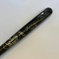 Rickey Henderson Signed Heavily Inscribed STATS Game Model Baseball Bat ...