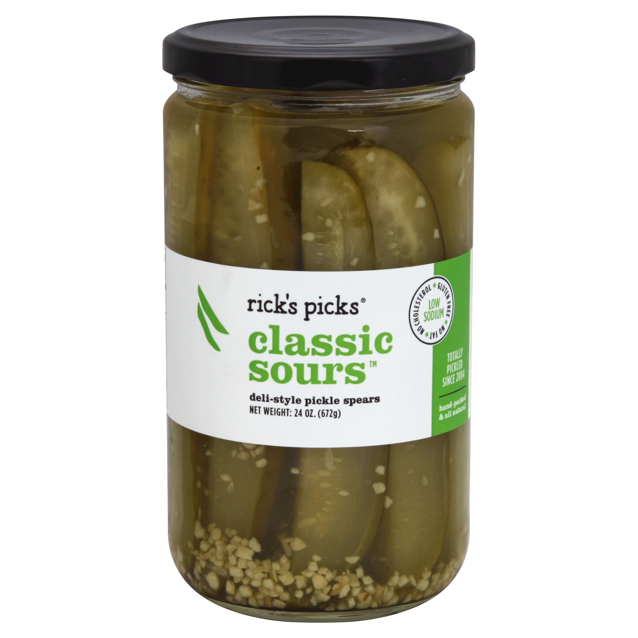 Ricks Picks Classic Sours Pickles 24 oz (Pack Of 6) - Walmart.com