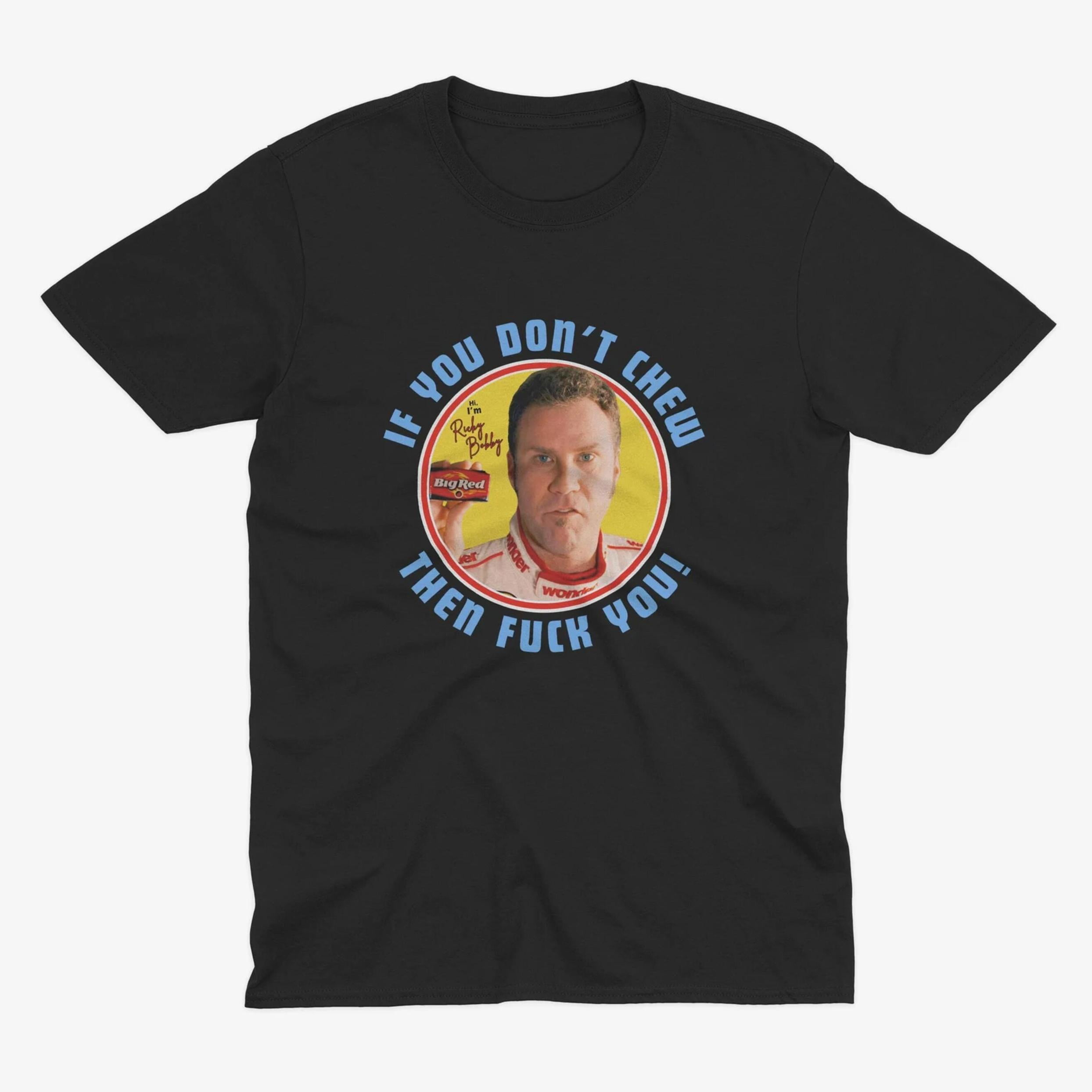 Ricky Bobby Big Red T Shirt - Talladega Nights Tee, Will Ferrell ...