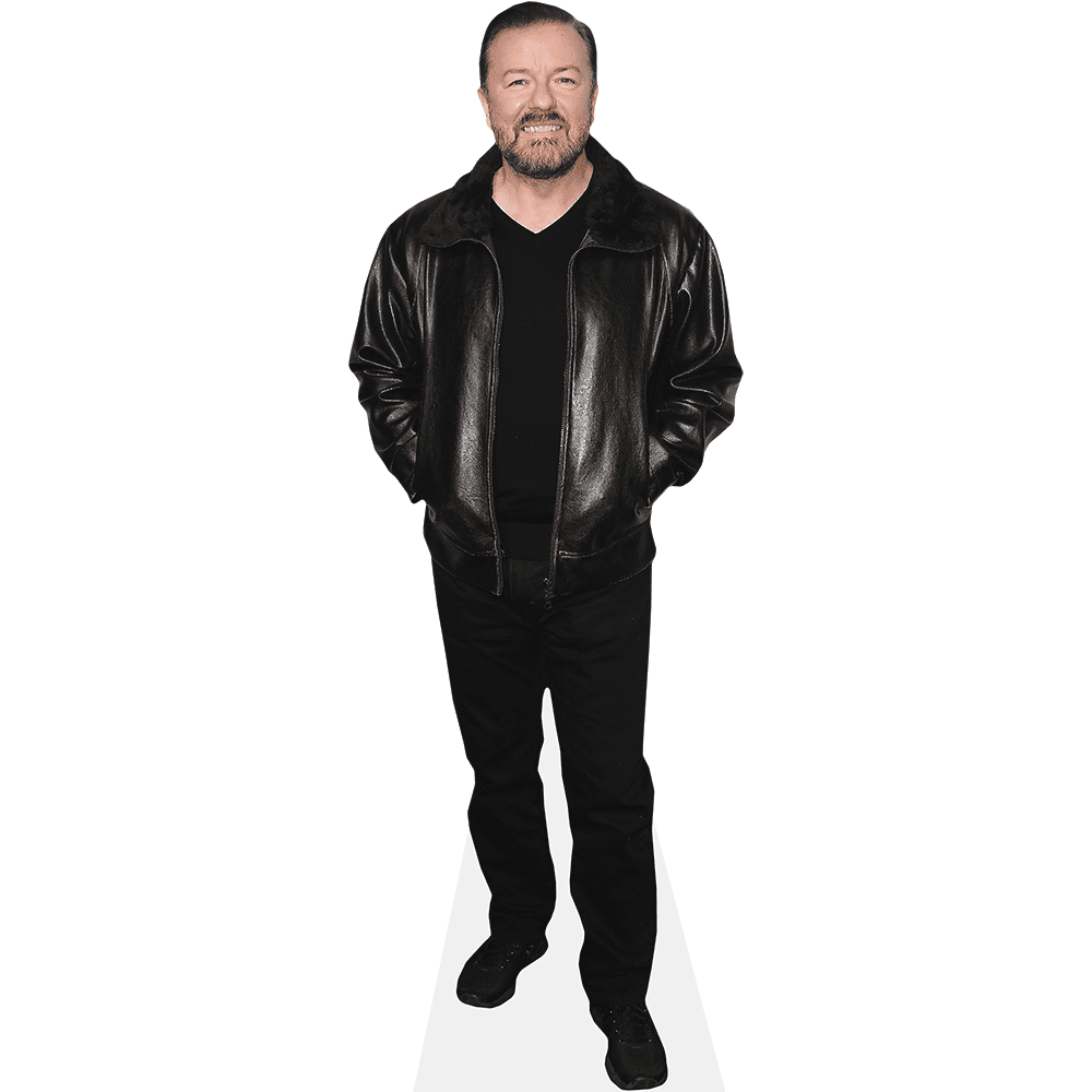 Ricky Gervais (Casual) Mini Cardboard Cutout Standee - Walmart.com