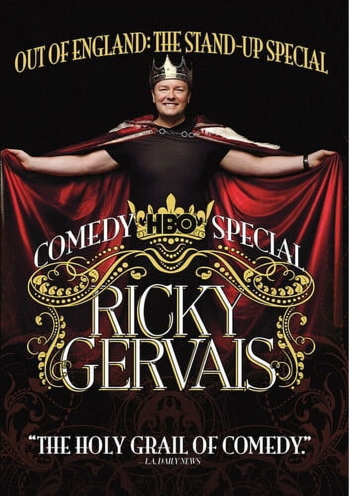 Ricky Gervais Out of England: The Stand Up Special (DVD), HBO Archives ...