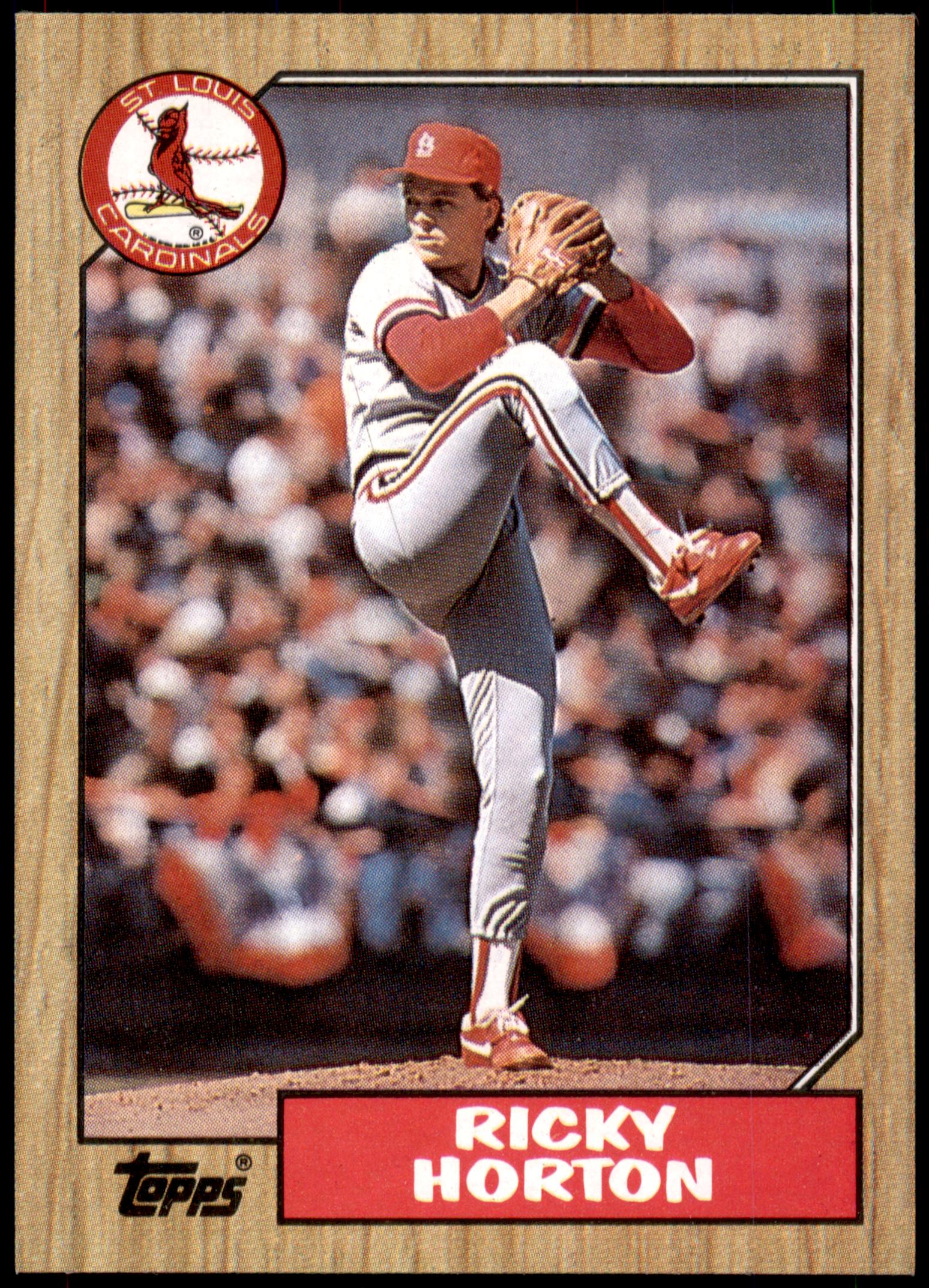 Ricky Horton #542 1987 Topps - Walmart.com