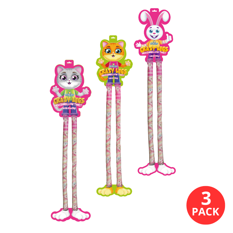 Ricky Joy® Crazy Legs™, 3.88 OZ. (Pack of 3) - Walmart.com