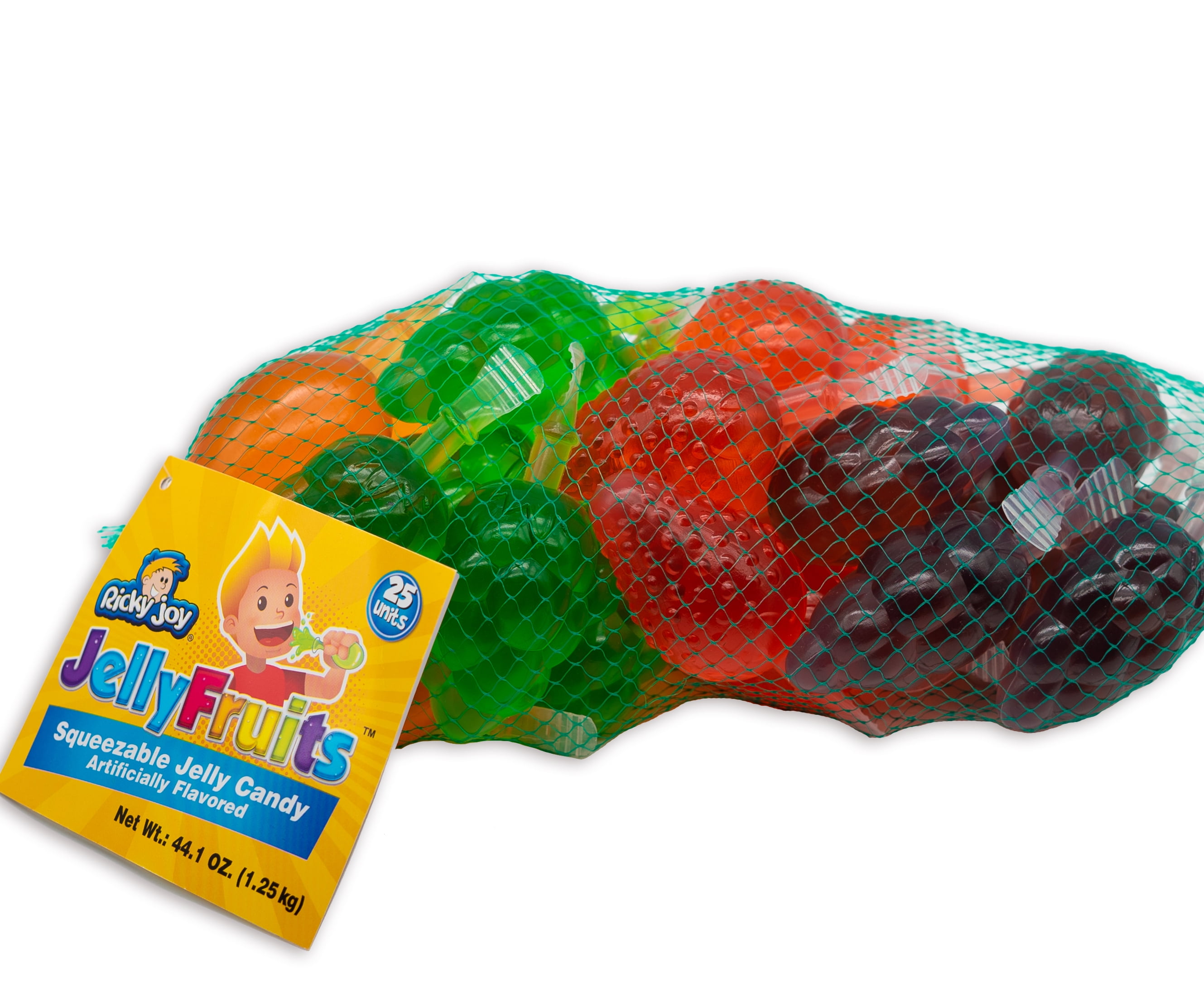 Ricky Joy Jelly Fruits Candy Squeezable Jelly Candy (25 Units) (Buy 2 ...