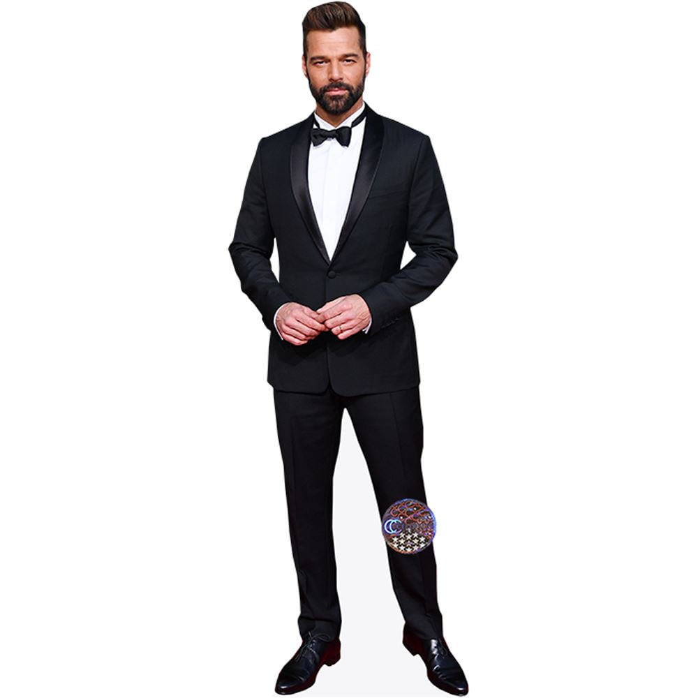 Ricky Martin Bow Tie Lifesize Cardboard Cutout Standee