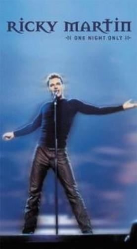 Ricky Martin: One Night Only (VHS Tape) Ricky Martin - Walmart.com