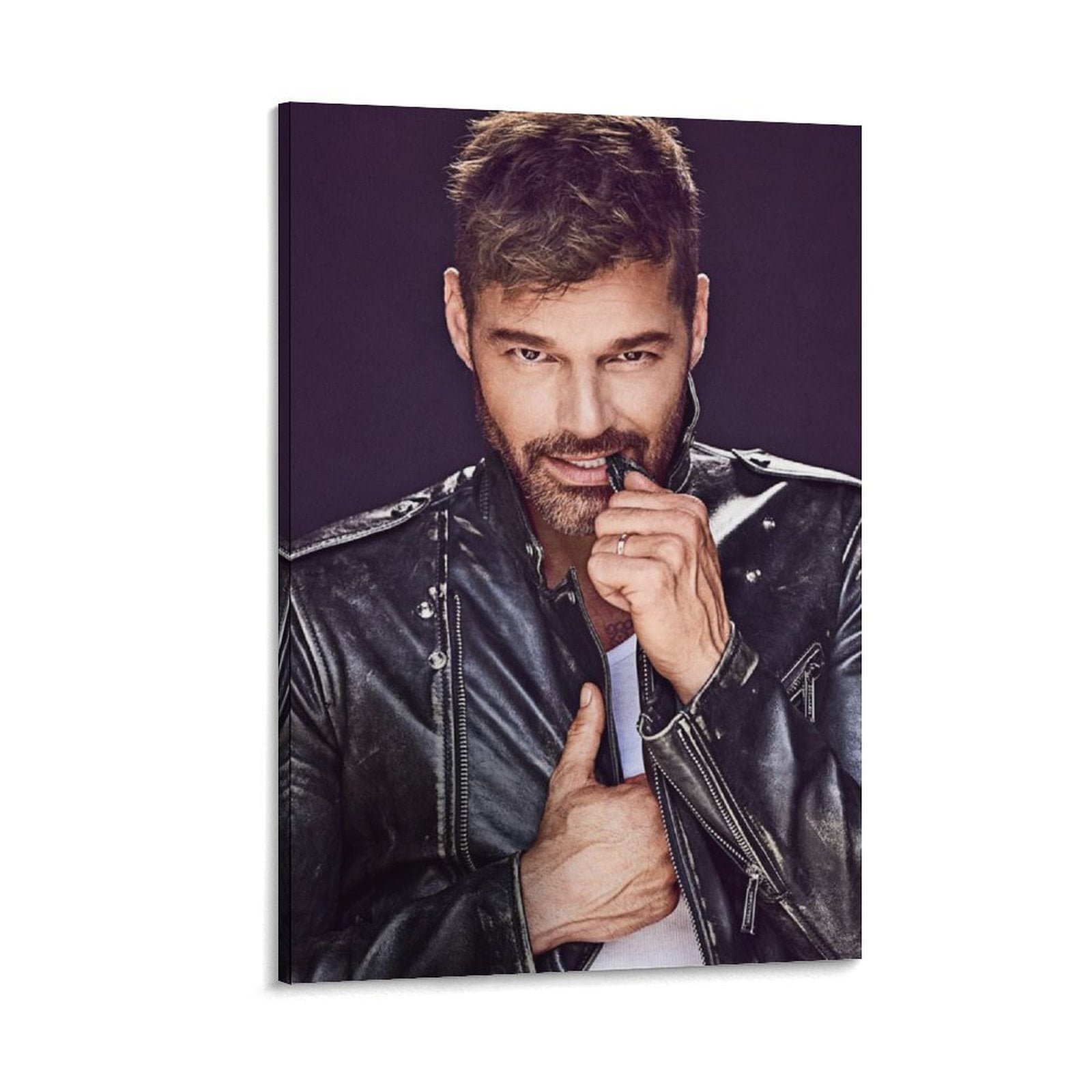 Ricky Martin Poster Painting On Canvas Wall Art Poster Scroll Picture ...