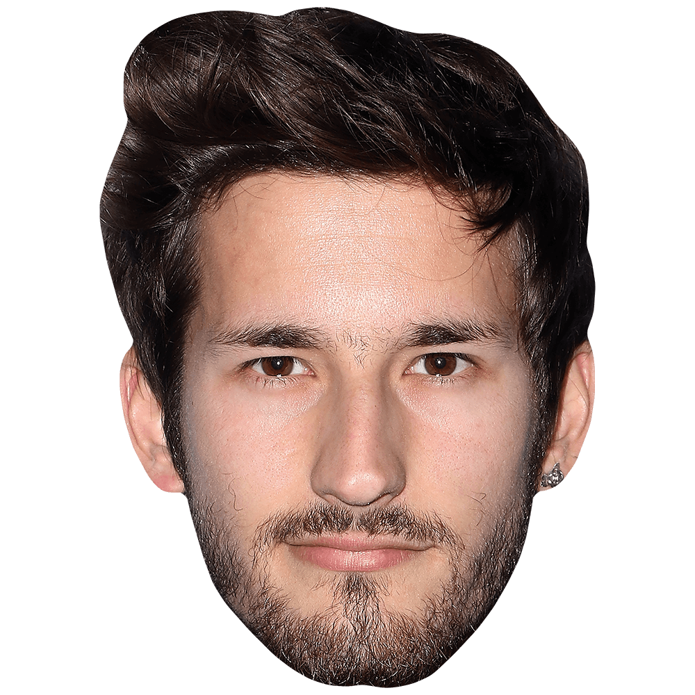 Ricky Montaner (Beard) Flat Cardboard Face - Walmart.com