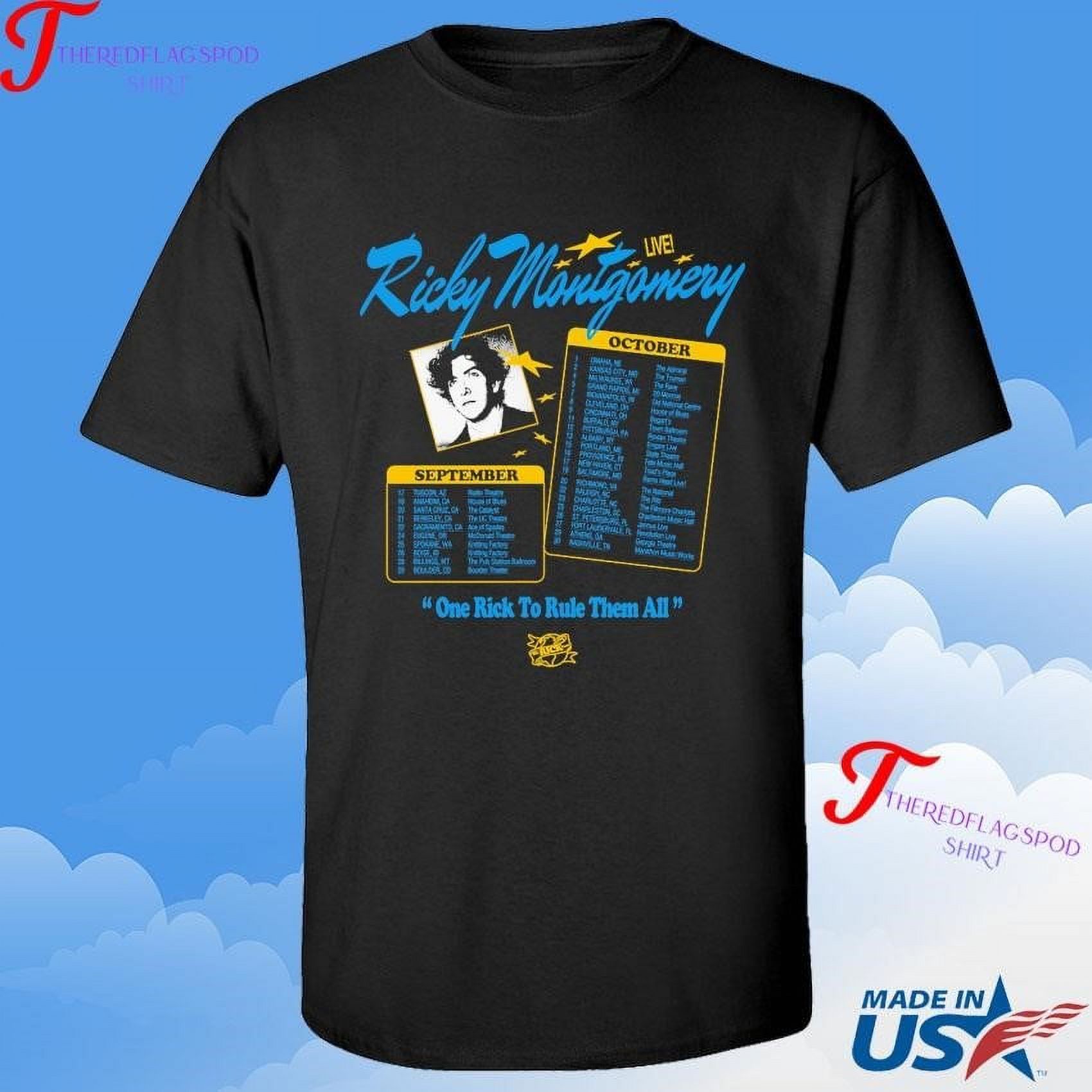 Ricky Montgomery Live September October One Rick To Rule Them All Shirt ...