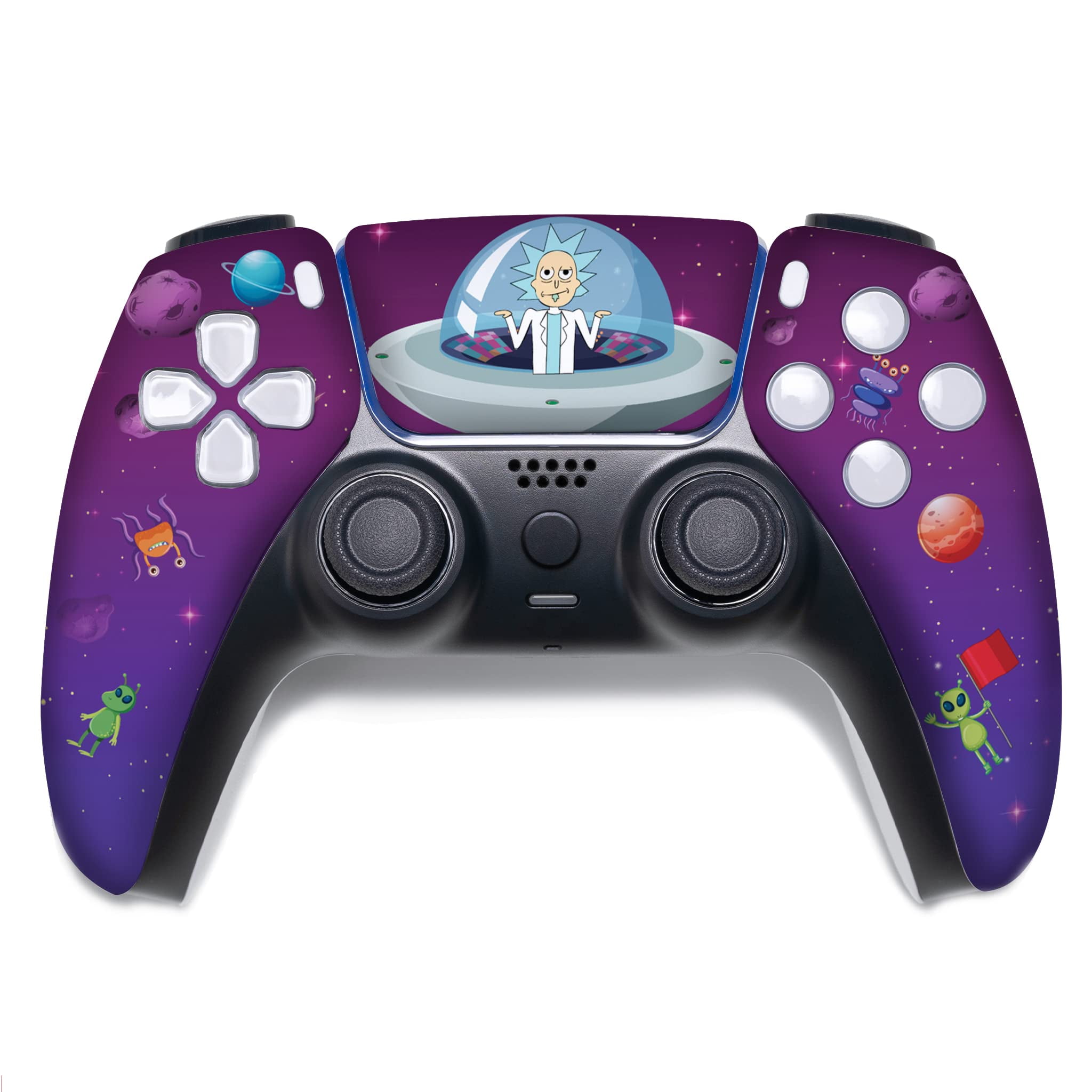 Ricky - Morty Custom PS-5 Controller Wireless compatible with Play ...