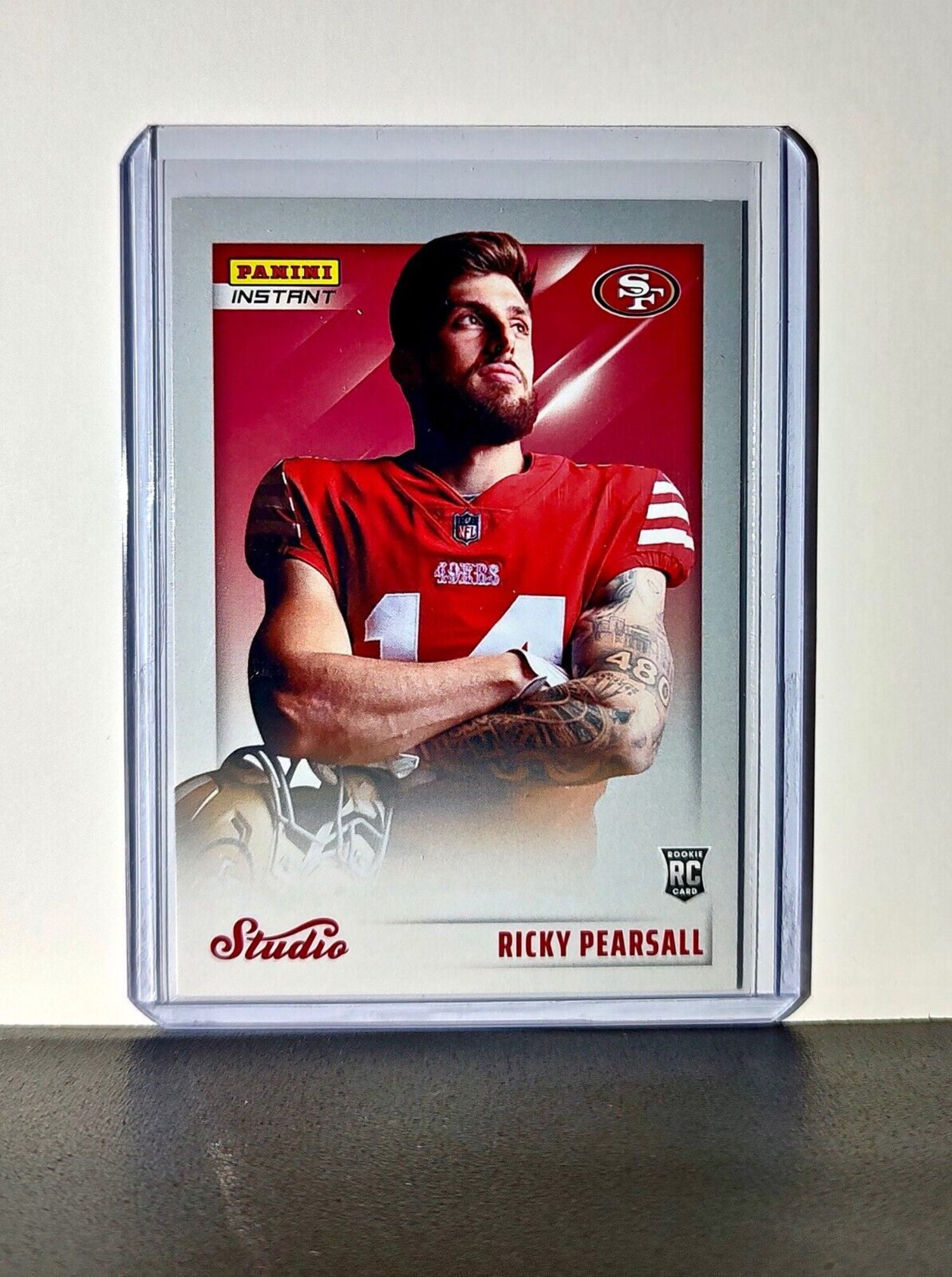 Ricky Pearsall 2024 Panini NFL Studio Rookies #25 Card SF 49ers 1/1672 ...