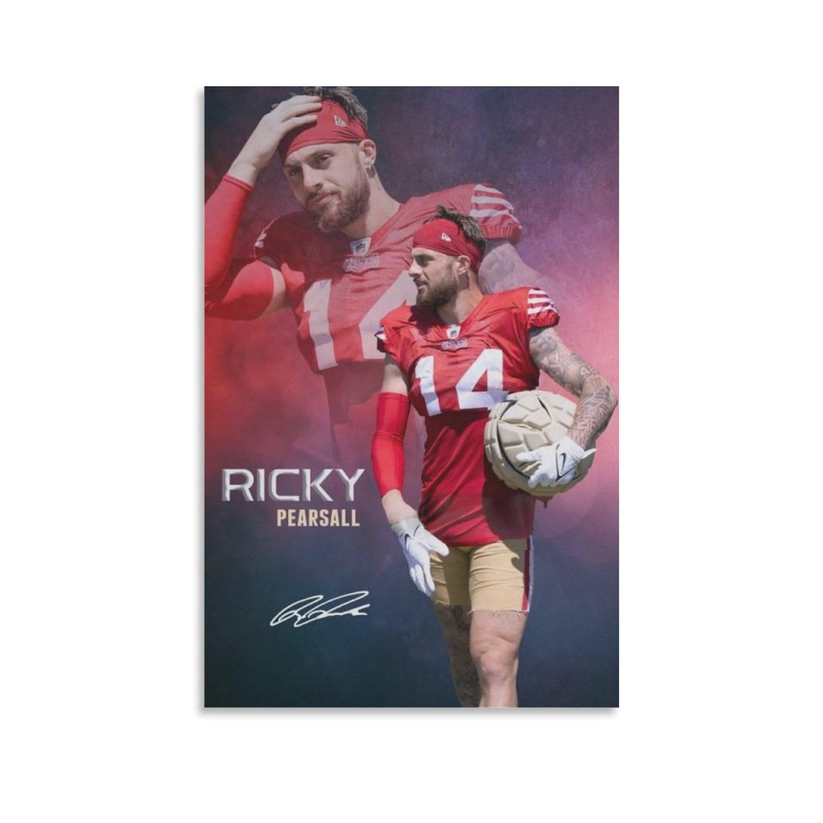 Ricky Pearsall Poster Canvas Poster Posters Wall Art Painting Canvas ...