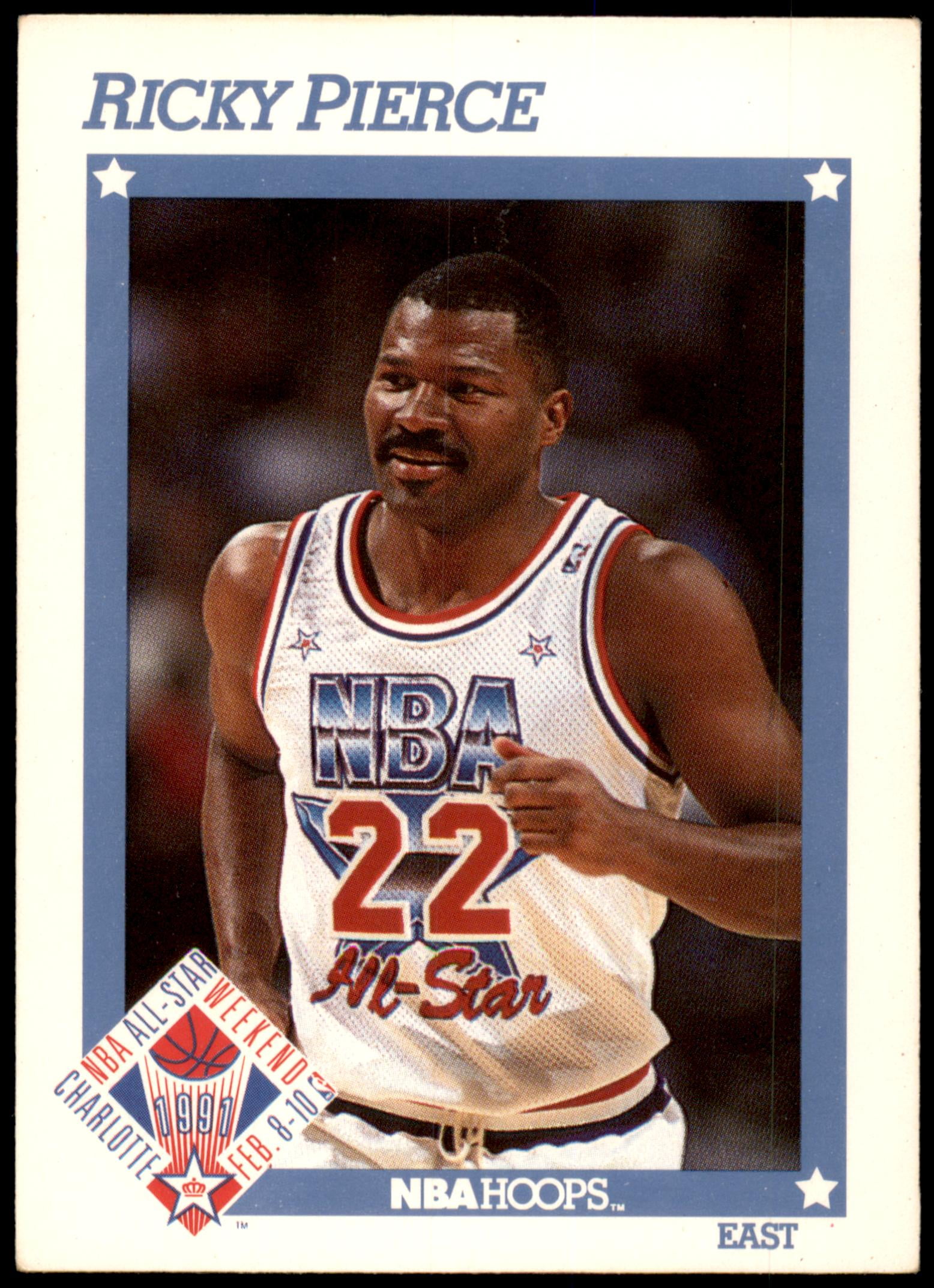 Ricky Pierce #257 1991-92 Hoops - Walmart.com