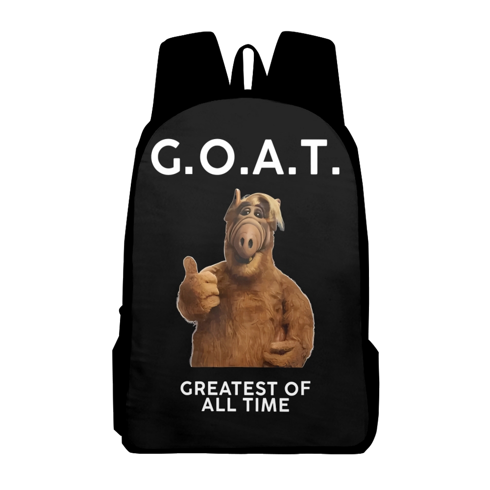 Ricky Stanicky GOAT Greatest Of All Time Backpack Bag, John Cena Alf ...