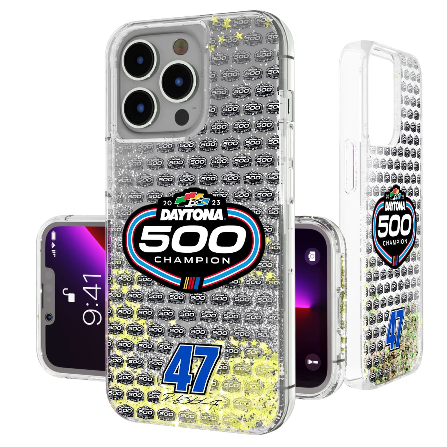 Ricky Stenhouse Jr. 2023 Daytona 500 Champion iPhone Glitter Case ...