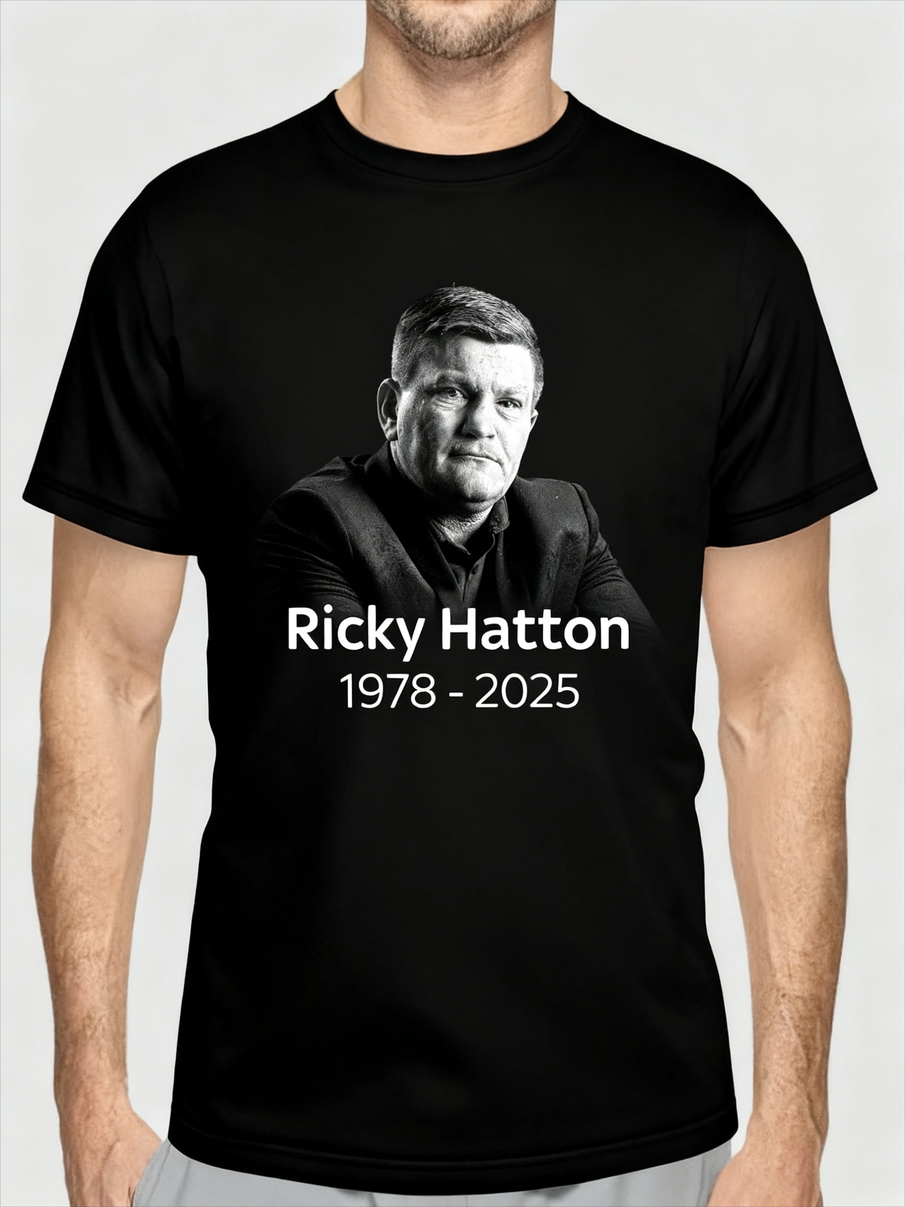 Ricky The Hitman Hatton RIP Boxing Legend Commemorative T-Shirt ...