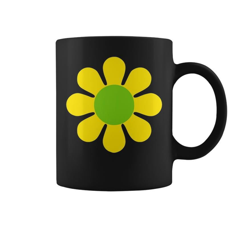 Ricky Ticky Sticker Hippie Flower Power 60S 70S Reto Coffee Mugs ...