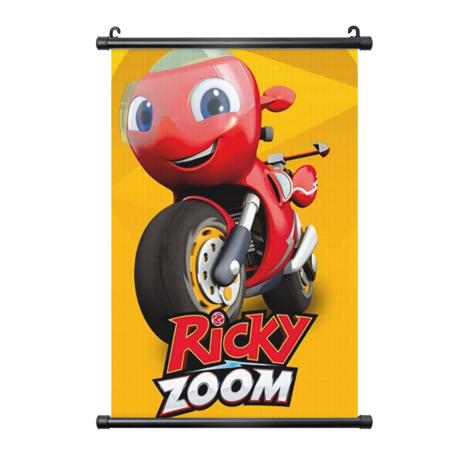 Ricky Zoom Hanging Poster, Black Plastic Shaft Wall Hanging Posters ...
