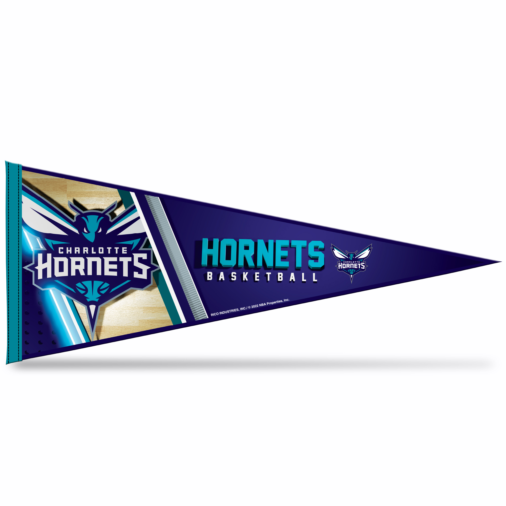 Hornets Soft Felt 12" X 30" Pennant - Walmart.com
