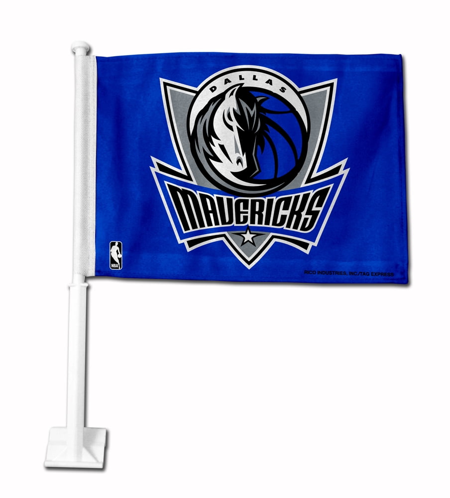 Rico Industries Dallas Basketball Double Sided Car Flag - 16" x 19 ...