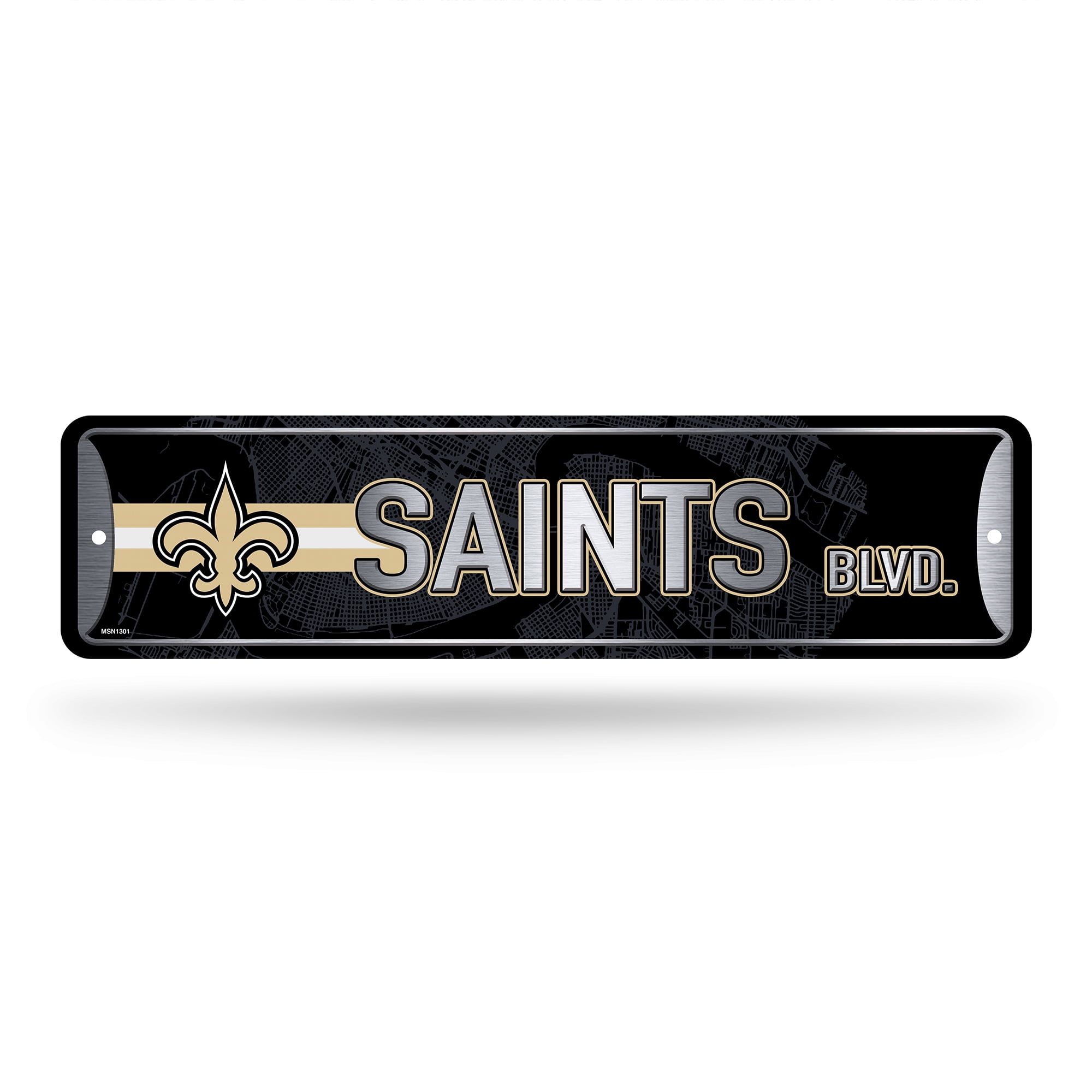 SAINTS METAL STREET SIGN (4" x 15") - Walmart.com