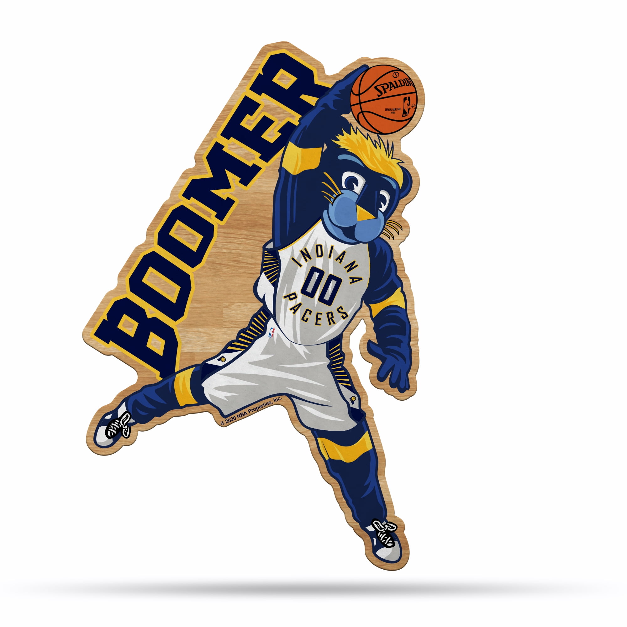 Pacers Shape Cut Mascot Pennant With Header Card - Walmart.com