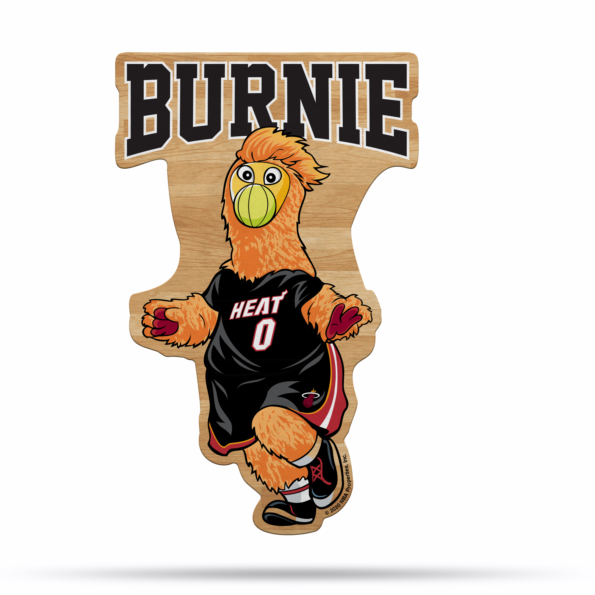 Heat Shape Cut Mascot Pennant With Header Card - Walmart.com