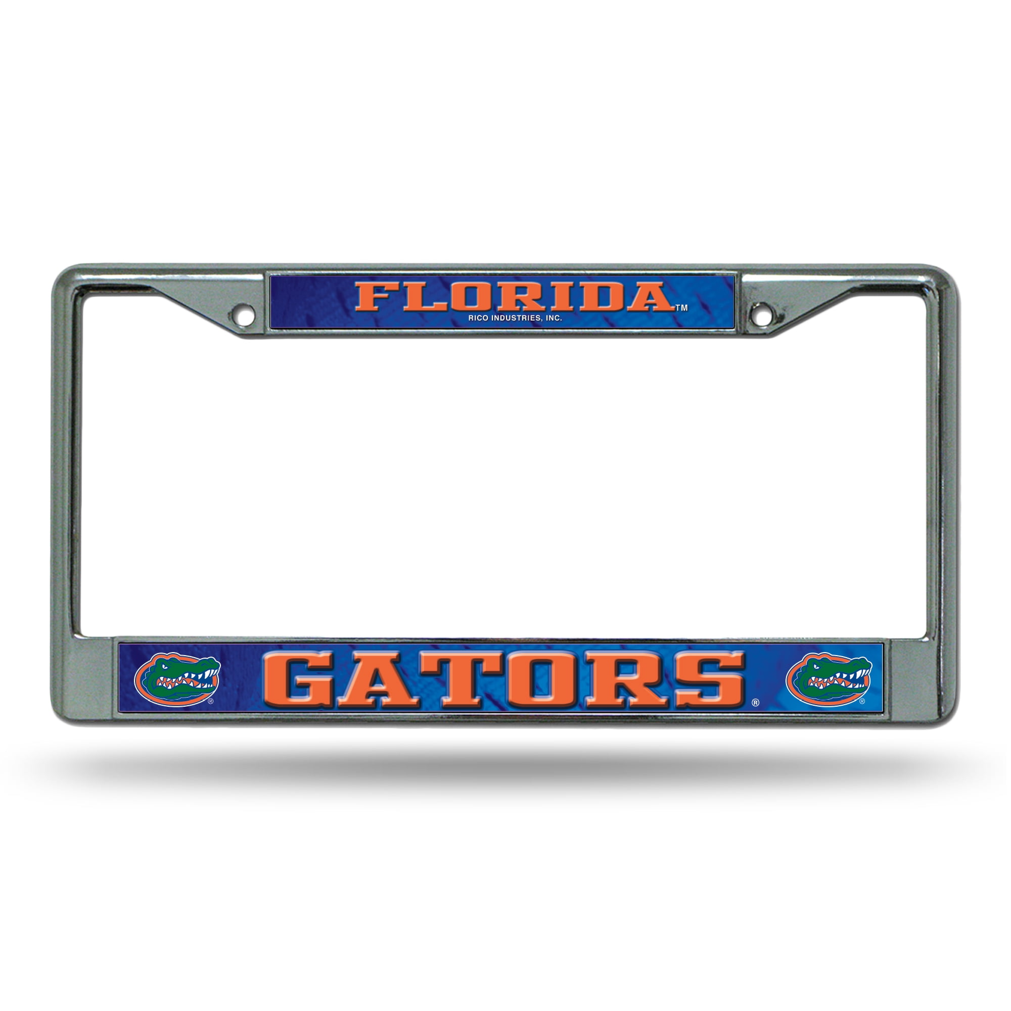 Rico Industries NCAA Florida Gators 12" x 6" Chrome Frame With Decal ...