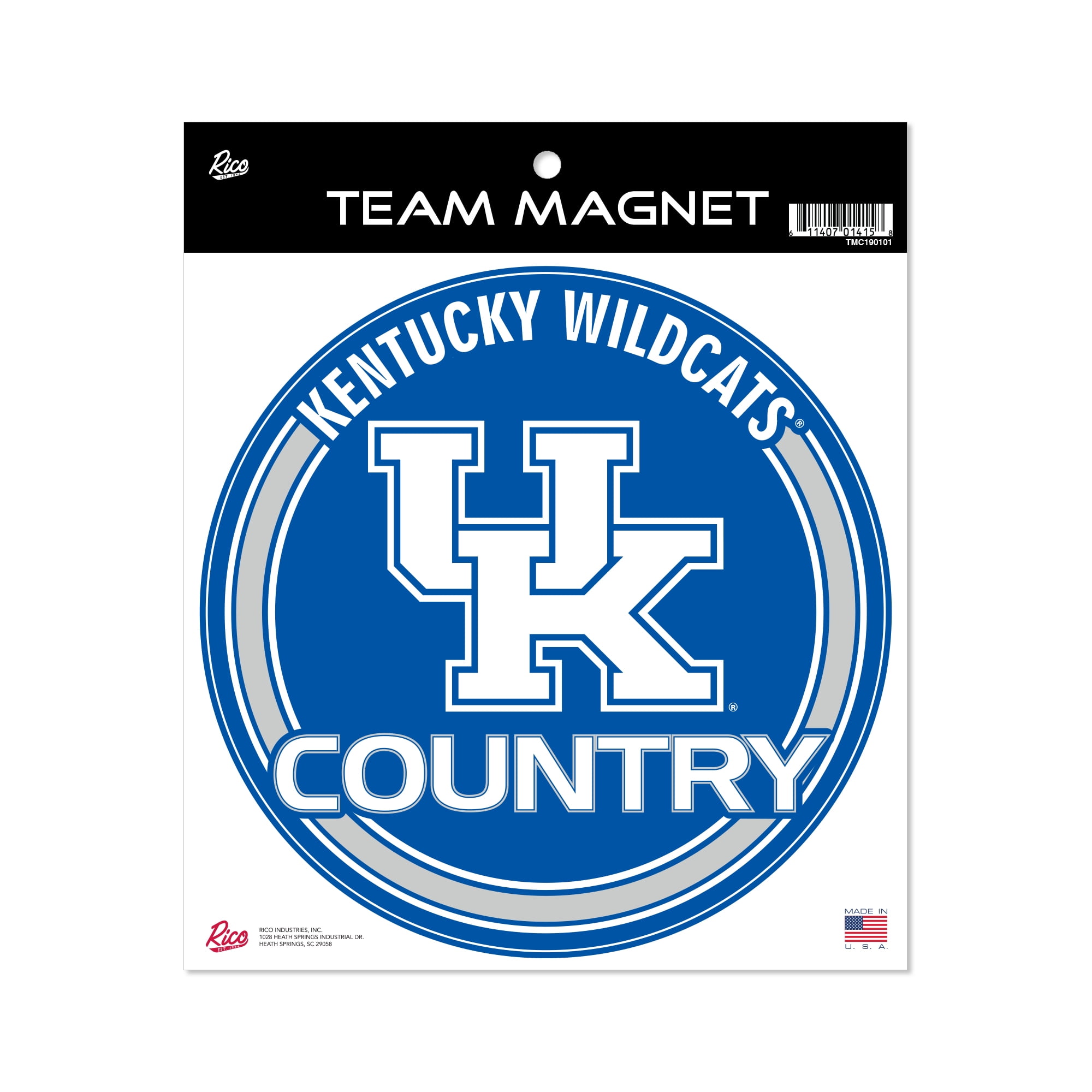 Rico Industries NCAA Kentucky Wildcats 8" Round Magnet - Walmart.com