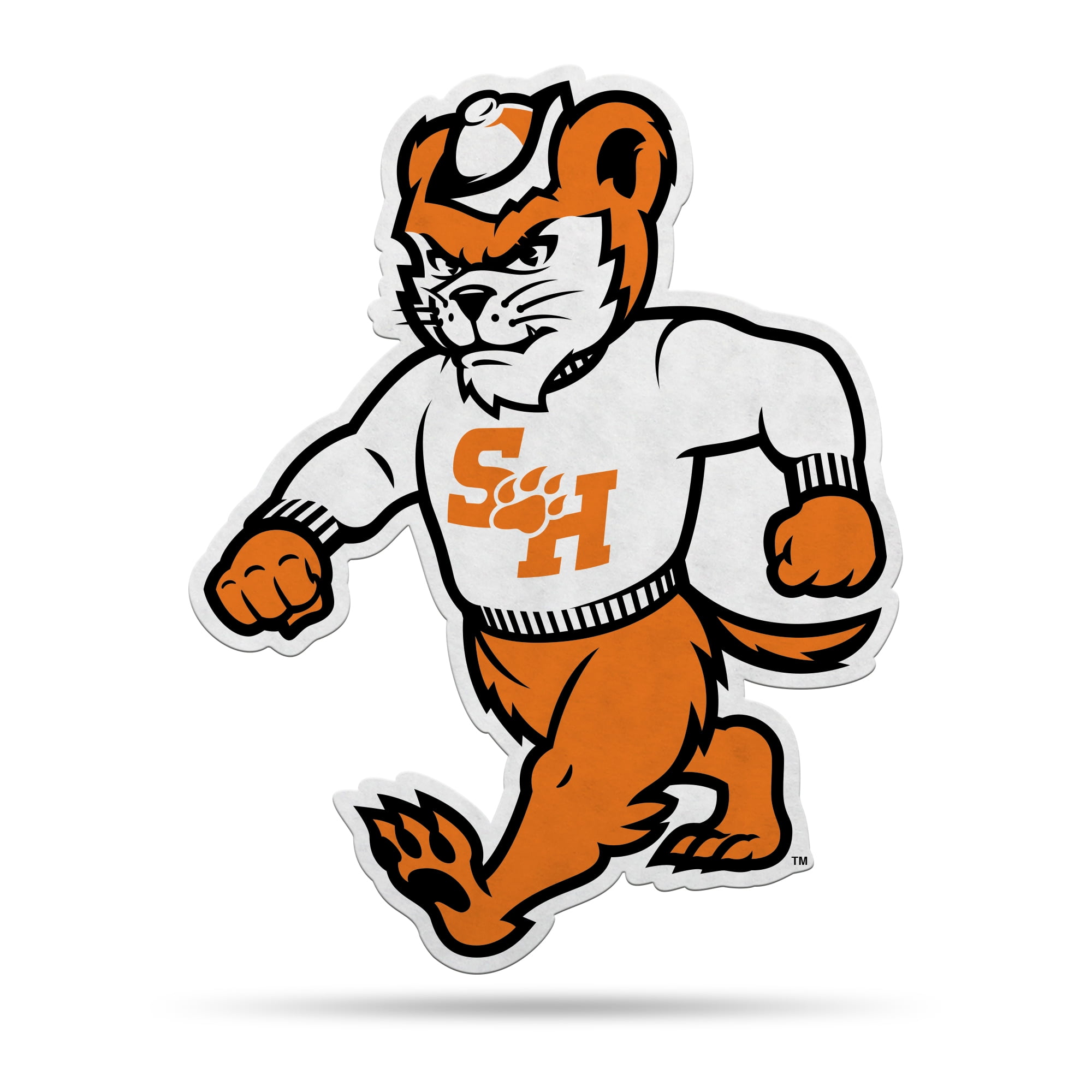 Rico Industries NCAA Sam Houston State Bearkats Mascot Shape Cut ...