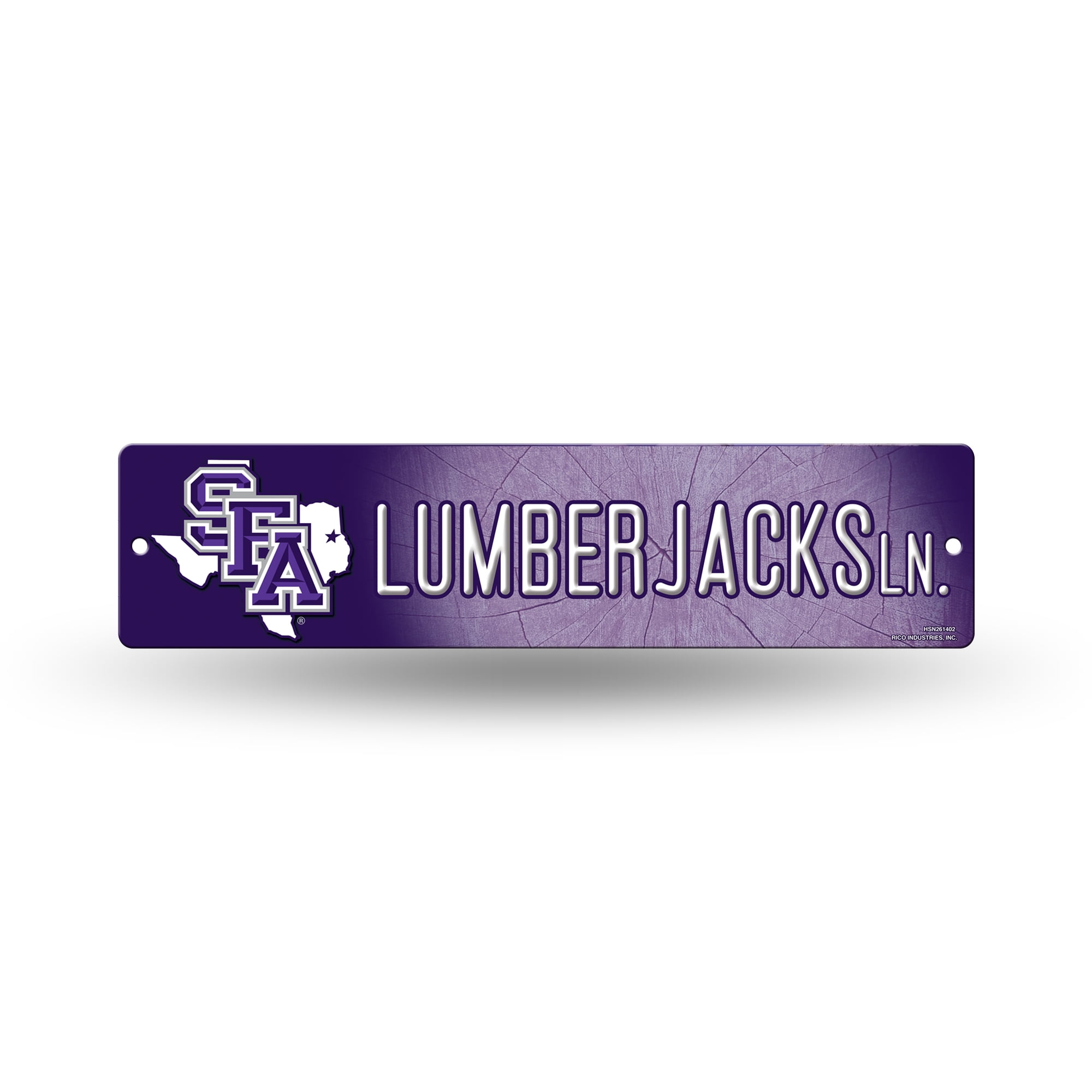 Rico Industries NCAA Stephen F. Austin Lumberjacks Plastic 4" x 16 ...