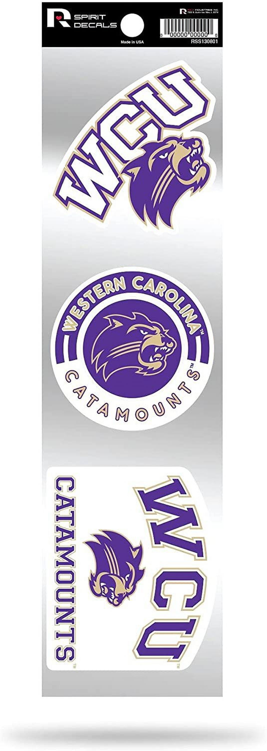 Rico Industries NCAA Western Carolina Catamounts 3-Piece Retro Spirit ...