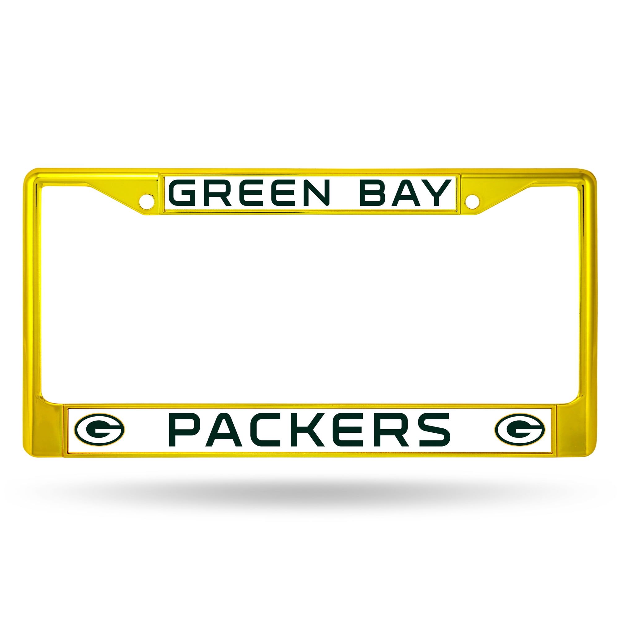 Rico Industries - NFL Color License Plate Frame, Green Bay Packers ...