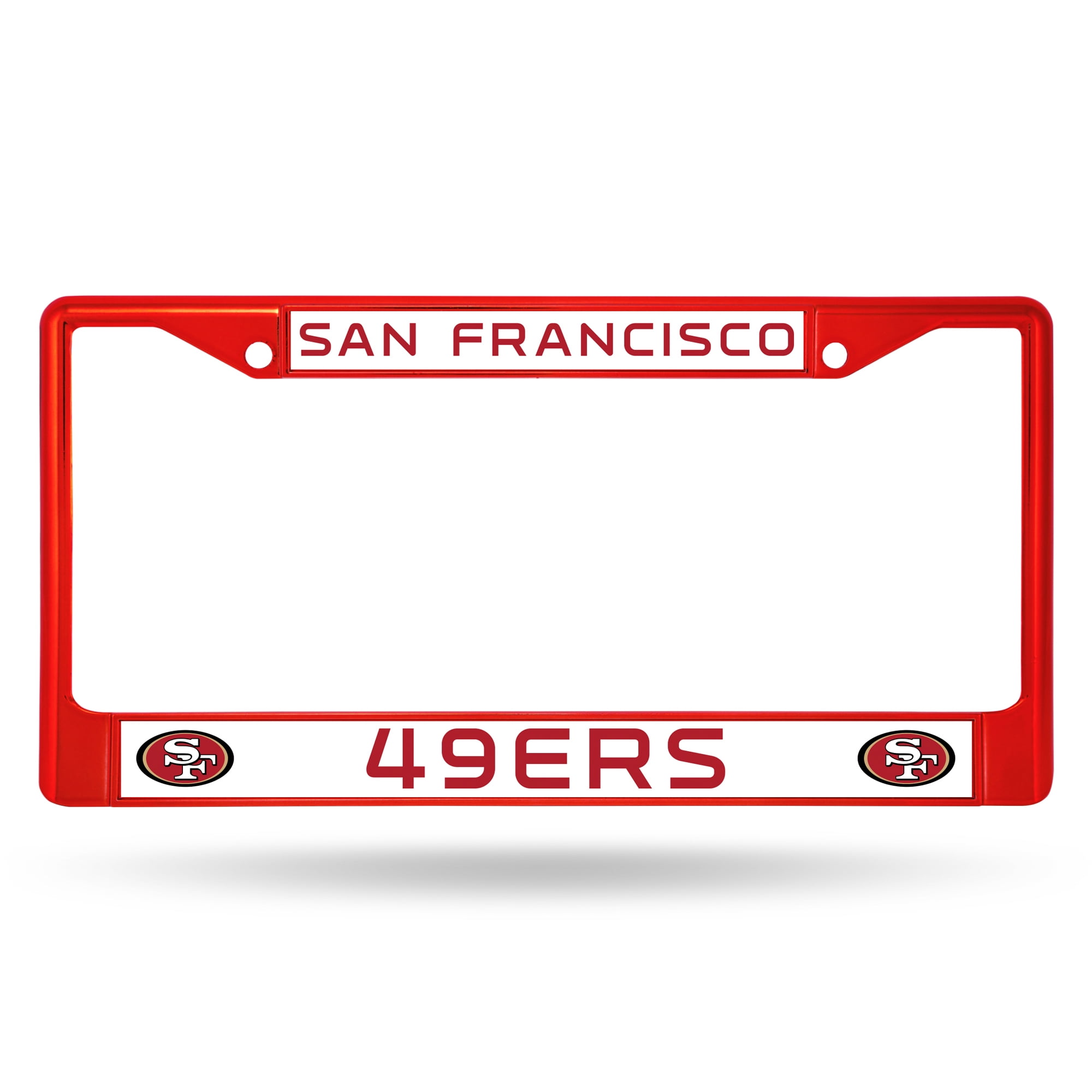 Rico Industries - NFL Color License Plate Frame, San Francisco 49ers ...