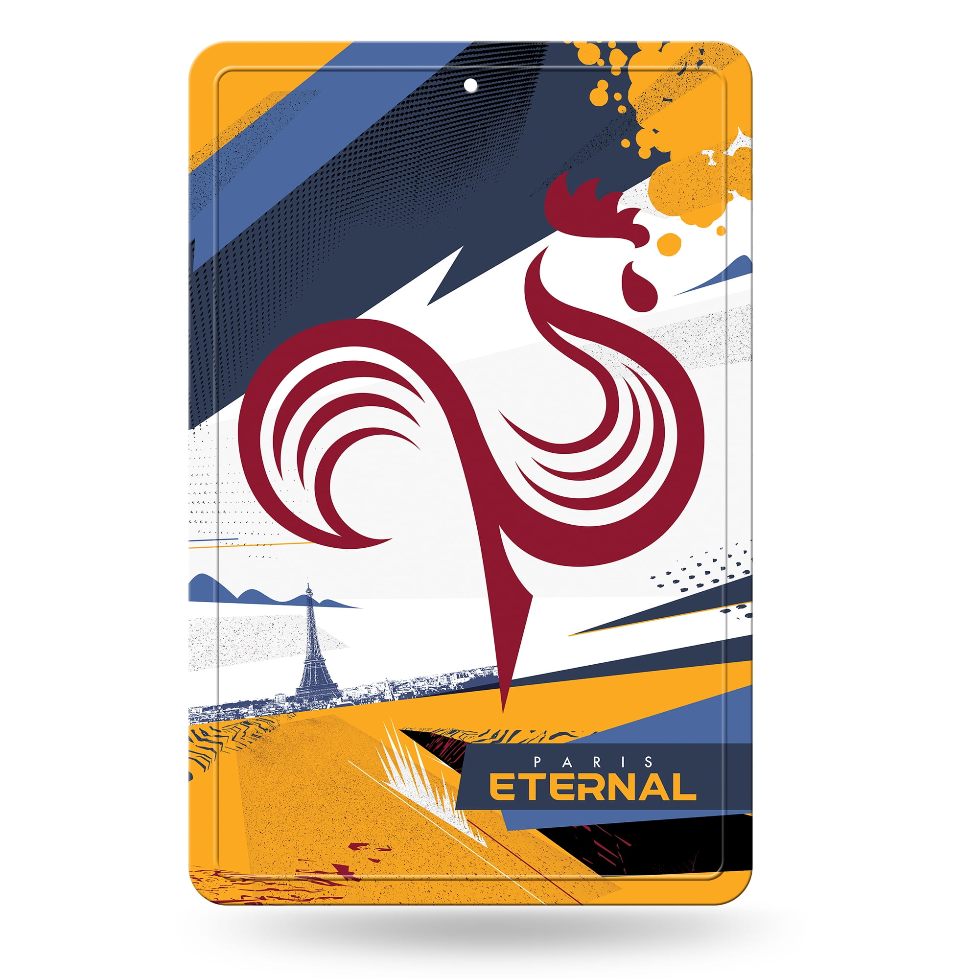 Rico Industries Paris Eternal Overwatch 11" x 17" Large Metal Home ...