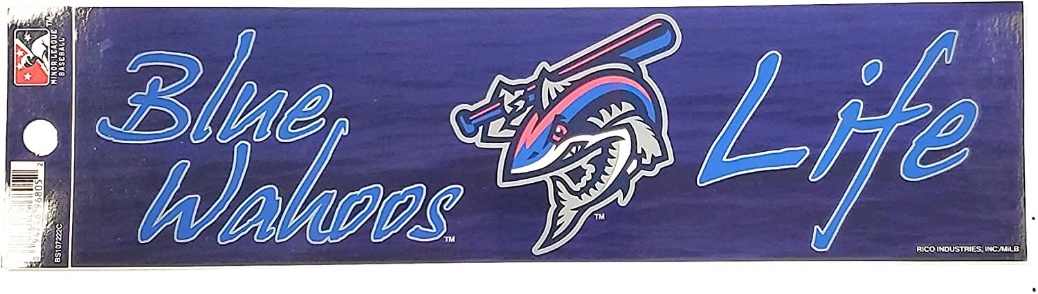 Rico Industries Pensacola Blue Wahoos Wahoo Life Bumper Sticker ...