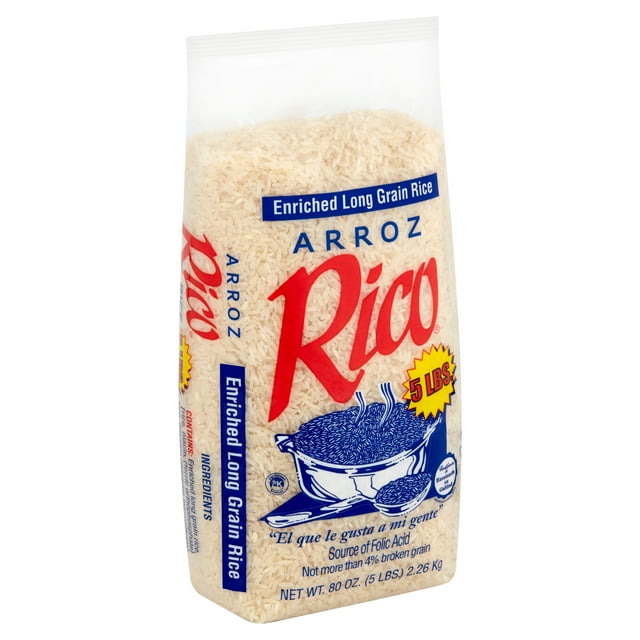 Rico Long Grain Rice 5lb - Walmart.com
