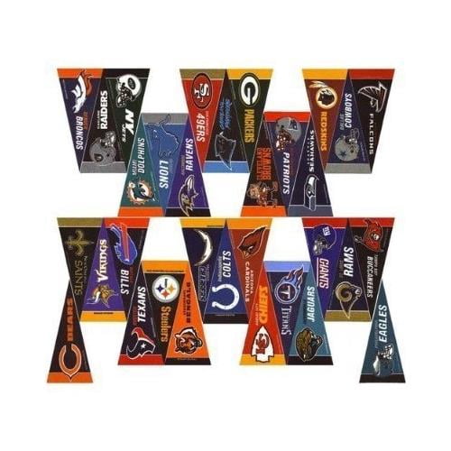 Rico Mini Pennant Set - NFL 32 Piece - Walmart.com