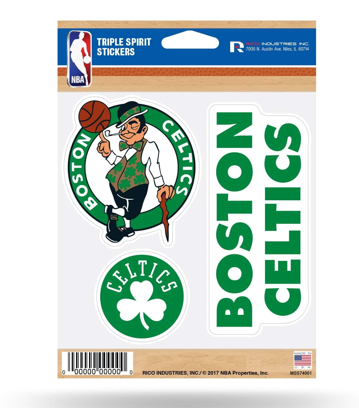 Celtics Stickers