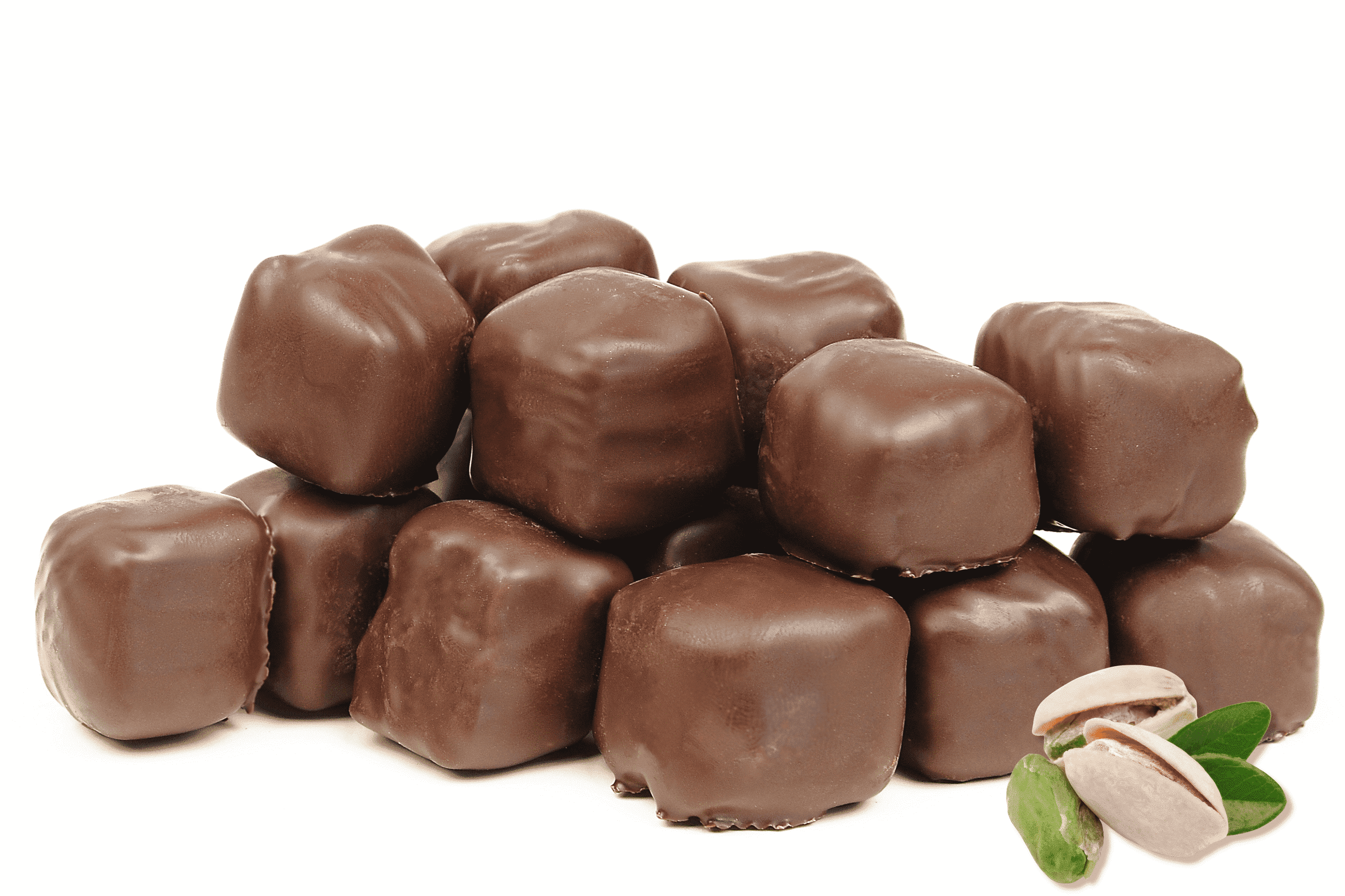 Rico Rico Bites Chocolate Covered Turkish Delight with Pistachios Lokum ...