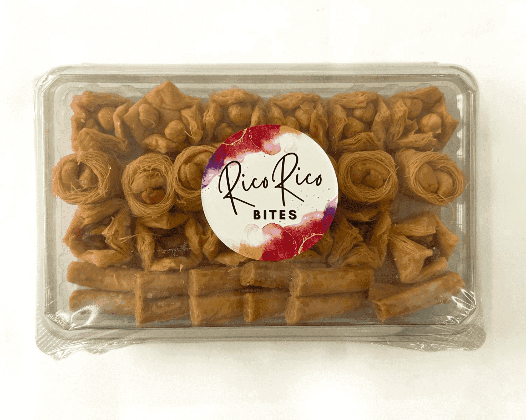 Rico Rico Bites Baklava Bakery Dessert - Assorted Filo Pastry Sweets (0 ...