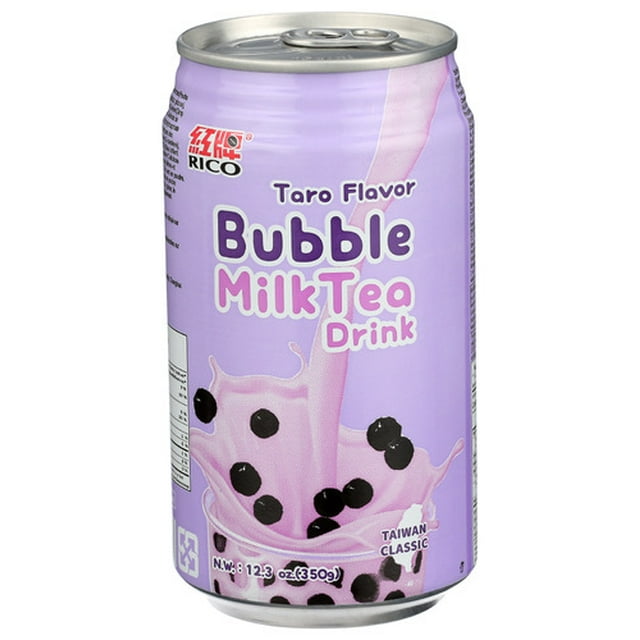 Rico Tea Bubble Milk Taro 12.3 fl oz (Pack of 12) - Walmart.com