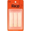 D'Addario Rico Bb Clarinet Reeds, Strength 2, 10-pack, Unfiled, Ideal ...