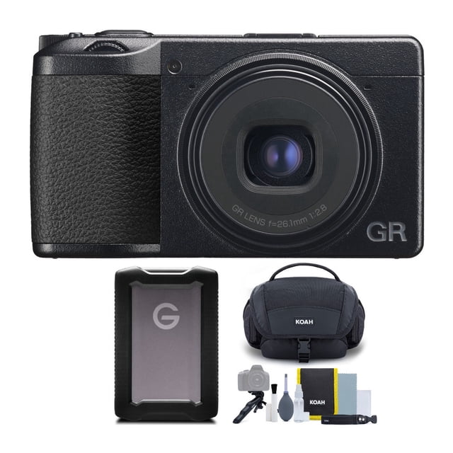 Ricoh GR IIIx Digital Camera with 5 TB Portable Hard Drive and ...