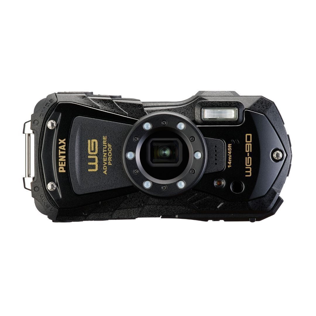 Pentax WG-90 Waterproof Digital Camera, Shockproof, Dustproof ...