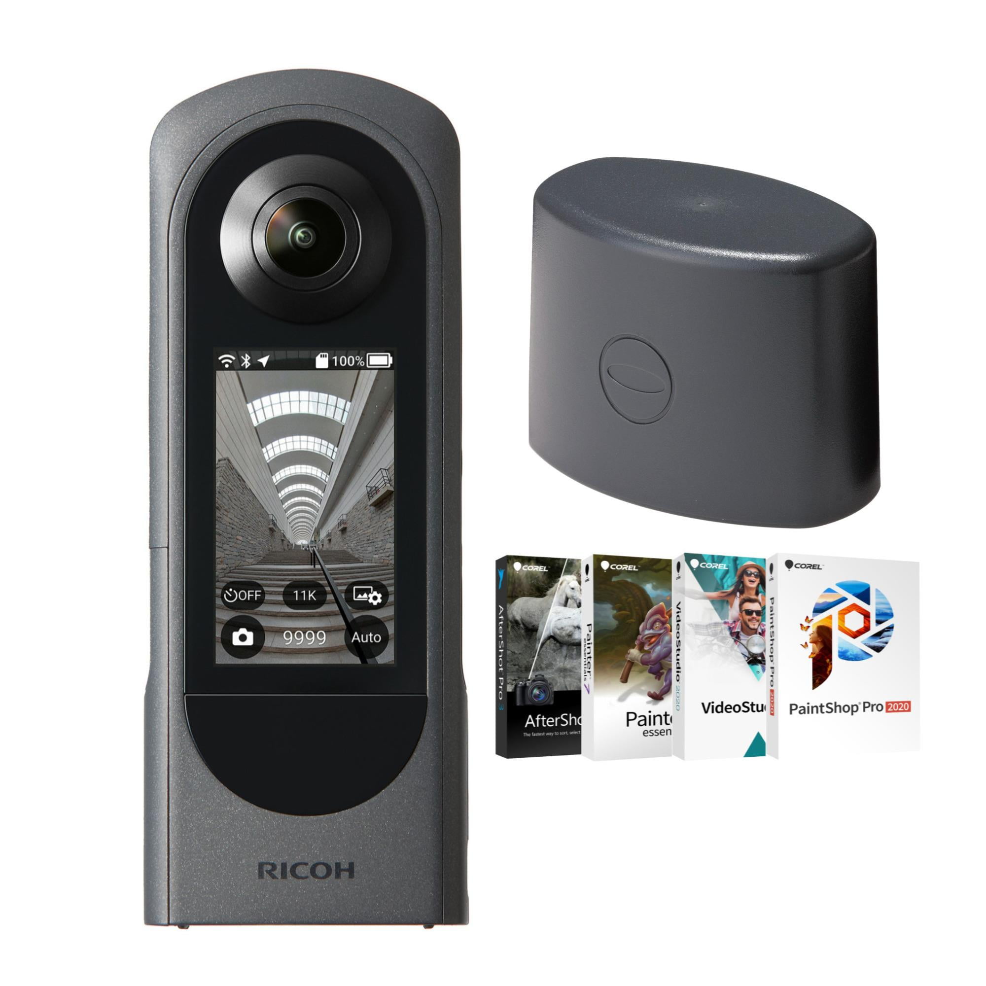 Ricoh Theta X Digital High Definition 360-Degree Camera with Lens Cap ...