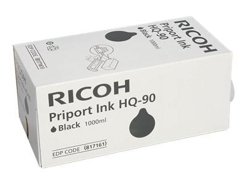 Ricoh Type HQ90 - 6-pack - 1000 ml - black - original - cartridge - for ...