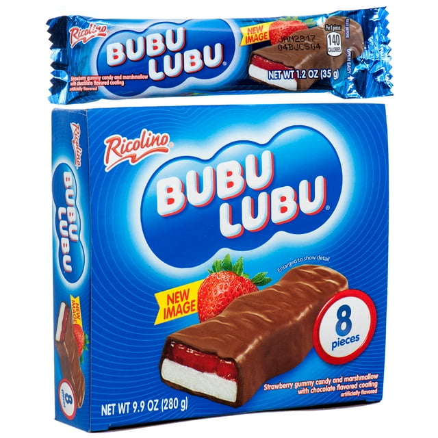 Ricolino Bubulubu Triple Delight Chocolate Marshmallow Jelly Mexican ...